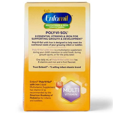 Poly Vi Sol With Iron Multivitamin Supplement Drops 50 Ml