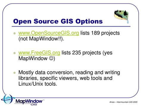 ppt going open source migrating epa s basins to mapwindow open