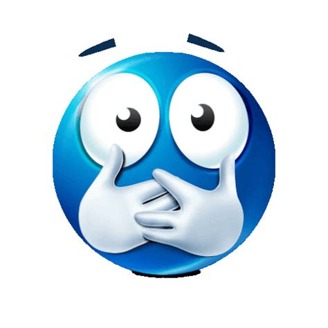 Blue Emoji Sticker Blue Emoji Discover And Share S
