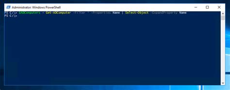 powershell add ad computers to array