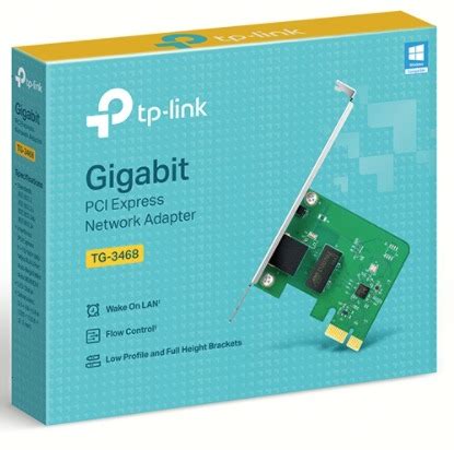 Tp Link Gigabit Pci Express Network Adapter Tg Original Computers Tech Parts