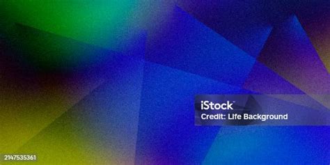 거친 여러 가지 빛깔의 파란색 노란색 녹색 보라색 초광각 픽셀 배경에 줄무늬 선 삼각형이 매력적으로 조화를 이룹니다 디자인 배너 및 예술에 적합 0명에 대한 스톡 사진 및