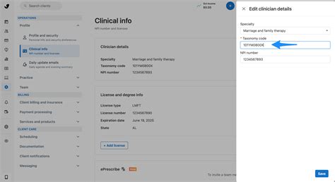 Identifying Your Taxonomy Code For Claims Simplepractice Support