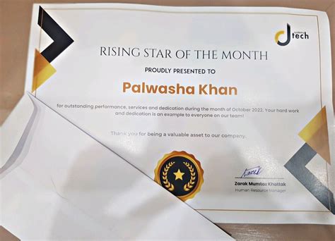 Palwasha Khan On Linkedin Highly Honored And Eternally Grateful For