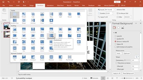 5 Cool Powerpoint Transitions Tutorial Free Download Classpoint