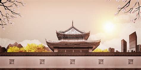 中式房地产海报图片素材 正版创意图片401909431 摄图网