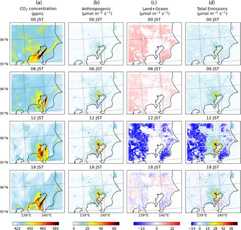 Figure 1 From Co2 High Resolution Simulation Using Wrf Ghg Over The Kanto Region In Japan