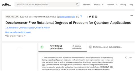 Decoherence Free Rotational Degrees Of Freedom For Quantum Applications