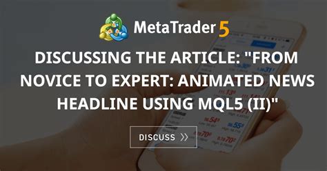 Discussing The Article From Novice To Expert Animated News Headline