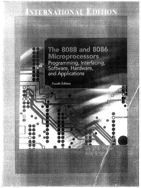 The 8088 And 8086 Microprocessors 4th Edition Pdf