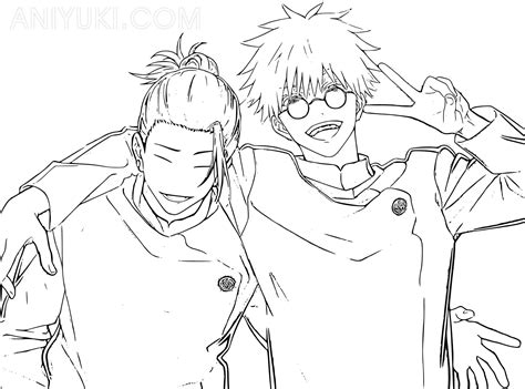 Chibi Gojo Satoru Coloring Page My XXX Hot Girl