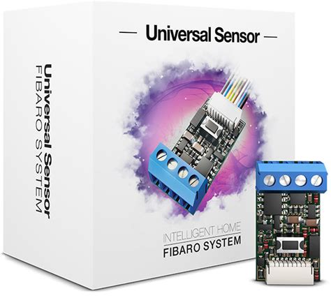 universal sensor z wave technology connection fibaro