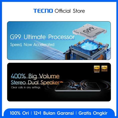 Promo Tecno Spark Pro Gb Amoled Fhd Hz Garansi Resmi Tecno Lunar Frost Free