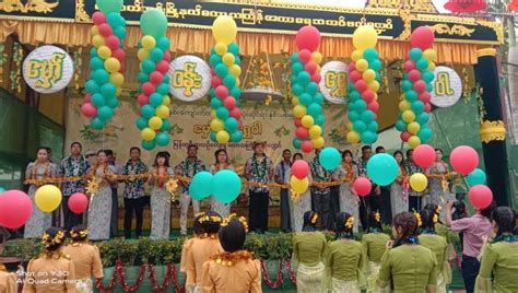 ကျောက်တန်းမြို့နယ်၌ မြန်မာ့ရိုးရာယဉ်ကျေးမှုမဟာသင်္ကြန်ပွဲတော် ဖွင့်ပွဲအခမ်းအနား စည်ကားသိုက်မြိုက