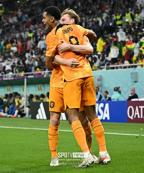 카타르 현장 Review 각포 결승골 네덜란드 세네갈 2 0 꺾고 8년 만에 월드컵 승 네이트 스포츠