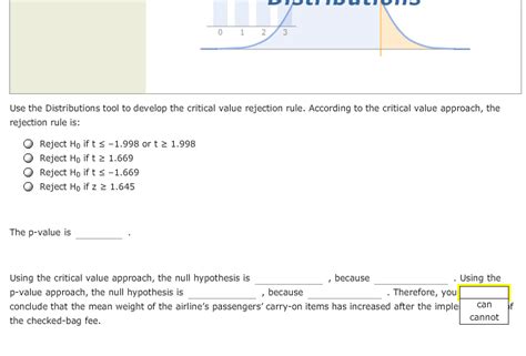 Solved 3 Hypothesis Tests About A Population Mean