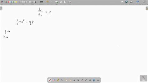 SOLVED If α particle and proton are accelerated through the same Numerade