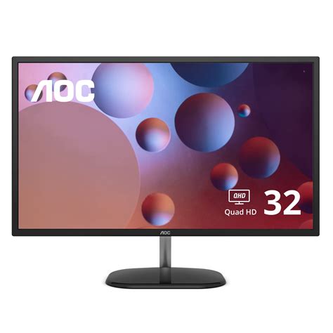 AOC Q32V3S 32 2560x1440 2K QHD Monitor IPS Panel 75Hz Refresh Rate For Casual Gaming 103