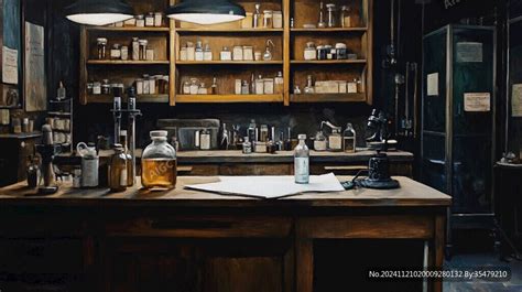 Ai创作图复古医馆 旧时药店 古典药房 怀旧药店 复古实验室 旧式药铺 旧药房 标本药铺 宫廷药房 仿古药房 旧时药铺 旧药铺 百年诊所 古药柜台 欧洲研究室内 昵图网