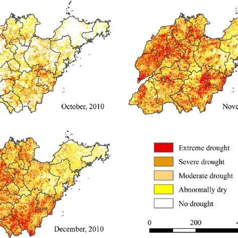 Flowchart Of Comprehensive Drought Monitoring Based On Multi Source
