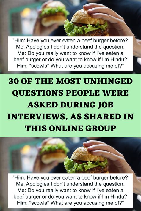30 Of The Most Unhinged Questions People Were Asked During Job
