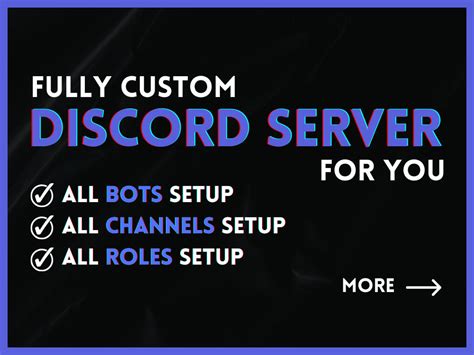 A Custom Discord Server Setup Upwork