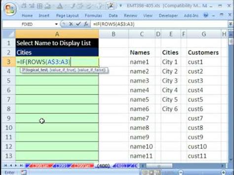 Excel Magic Trick Show List Of Values In Cells After Using Data Validation Drop Down YouTube