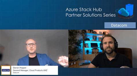 Azure Stack Hub Partner Solutions Series Datacom Thomas Maurer