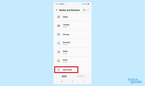 How To Set A Mode On A Samsung Galaxy S23 Tom S Guide
