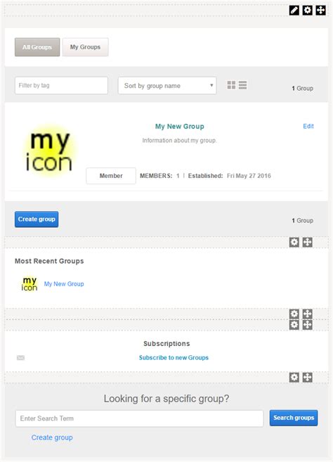 Module Group Directory