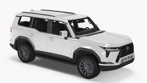 Lexus Gx 550 Suv Eminent White Pearl 3d Model Turbosquid 2327230