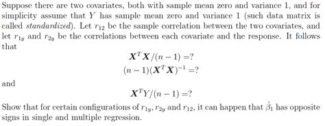 Mean Zero And Variance 1 And For Mean Zero And Chegg Com