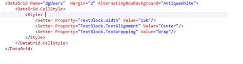C 40 Wrap Text Inside Datagridcell Wpf Stack Overflow