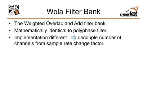 Ppt Dft Filter Banks Powerpoint Presentation Free Download Id 6689315