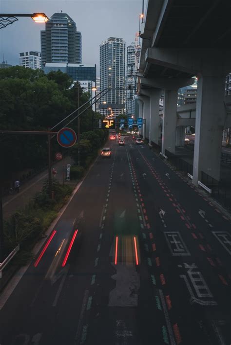 国道を走る車のテールランプ光跡の無料の写真素材 ID 43081フリー素材 ぱくたそ