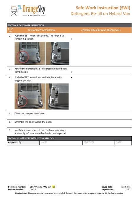 Lock Box Code Change