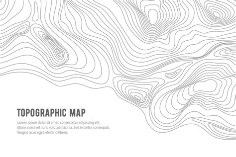 Topographic Map Red Texture Relief Contour