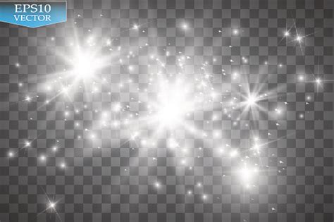 벡터 흰색 반짝이 파 그림 화이트 스타 먼지 트레일 반짝이 입자 투명 한 배경에 고립 곡선에 대한 스톡 벡터 아트 및 기타 이미지 곡선 광학 작용 꼬리 Istock