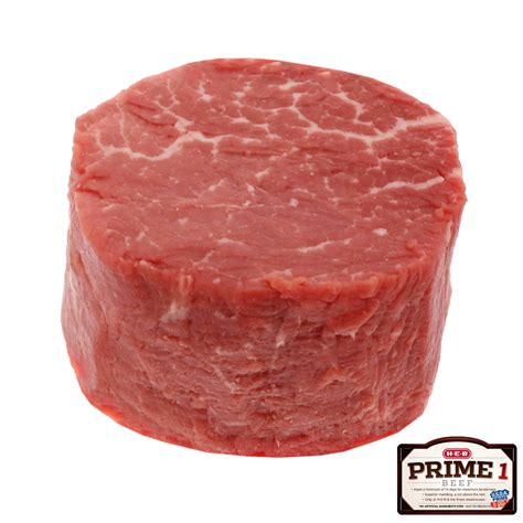 H E B Prime 1 Beef Boneless Center Cut Tenderloin Steak Thick Cut