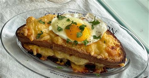 크로크마담 만들기 브런치 레시피 크로크무슈 베샤멜소스 만들기