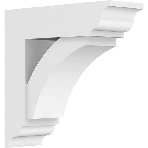 Ekena Millwork In X In X In Thorton Bracket With Traditional