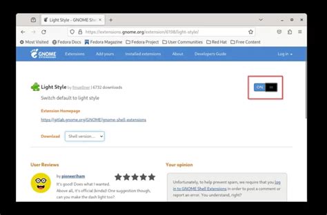 Switch Full Light Dark Themes Include System Menus In Fedora 39 Workstation Fostips