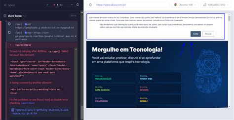 Erro No Type Um Elemento Se Sobrepondo Ao Outro Cypress Automação De Testes E2e Solucionado