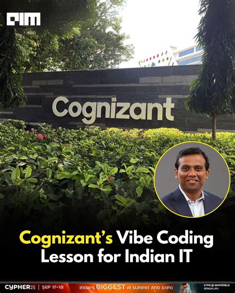 Cognizant Invests 1 Billion In Ai Coding Trains 35000 Developers Aim Posted On The Topic
