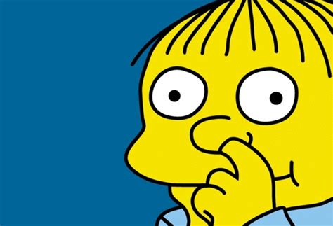 Simpsons Ralph Nose Pick Cutout Decal Nose Picking Th