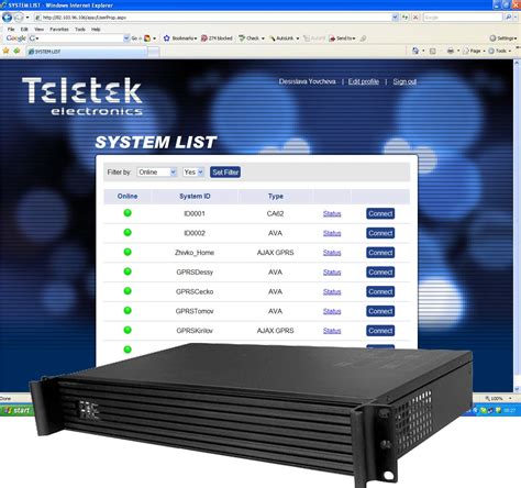 Ajax Sp Station Teletek Portal