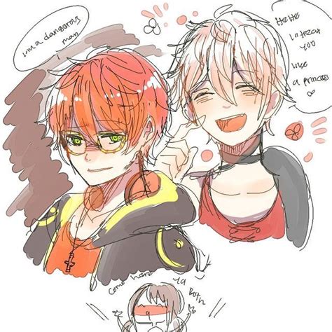 Seven Saeyoung Saeran Unknown Choi Twins Mc Moencabbage Mystic Messenger Yoosung