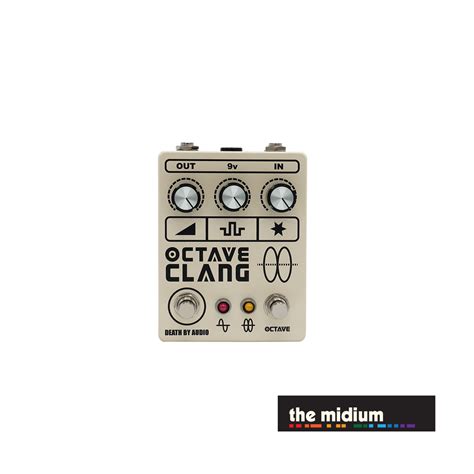 Death By Audio Octave Clang V2 Overdrive Distortion Fuzz Pedal Sig
