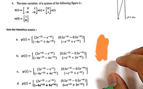 solved 4 the state variables of a system of the following