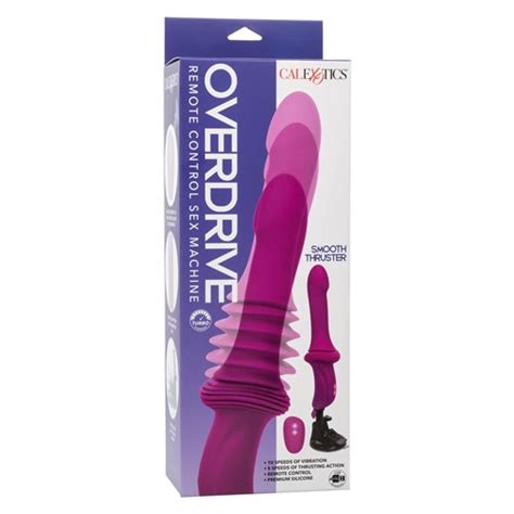 Overdrive Remote Control Smooth Thruster Sex Machine Vibrators Adam Eve